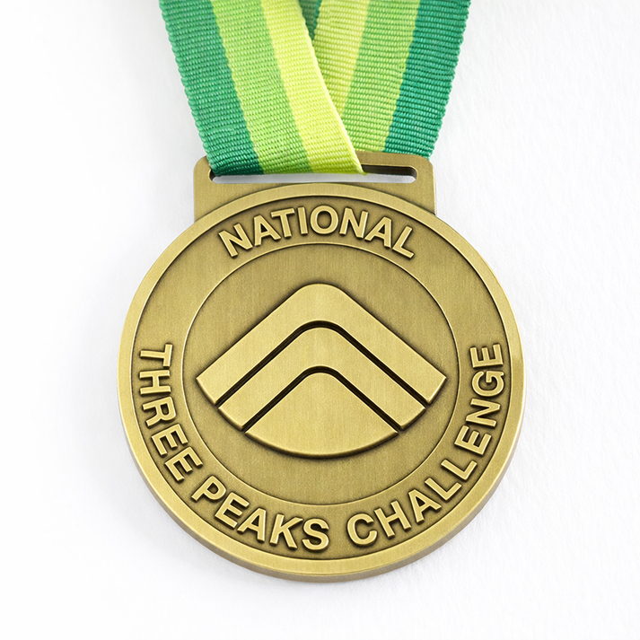 National Three Peaks Challenge Medal